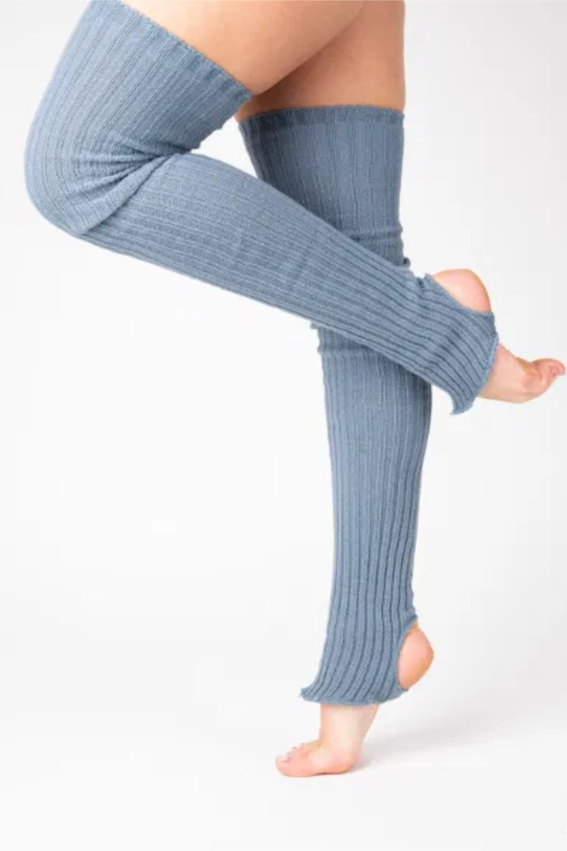Pole Junkie Thigh High Legwarmers - Denim Blue – Pole Junkie (EU)