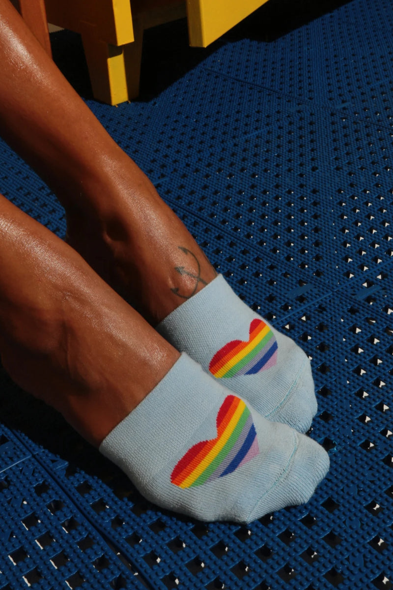 Rolling Oz Contemporary Dance Socks - Blue — Pole Junkie (EU)